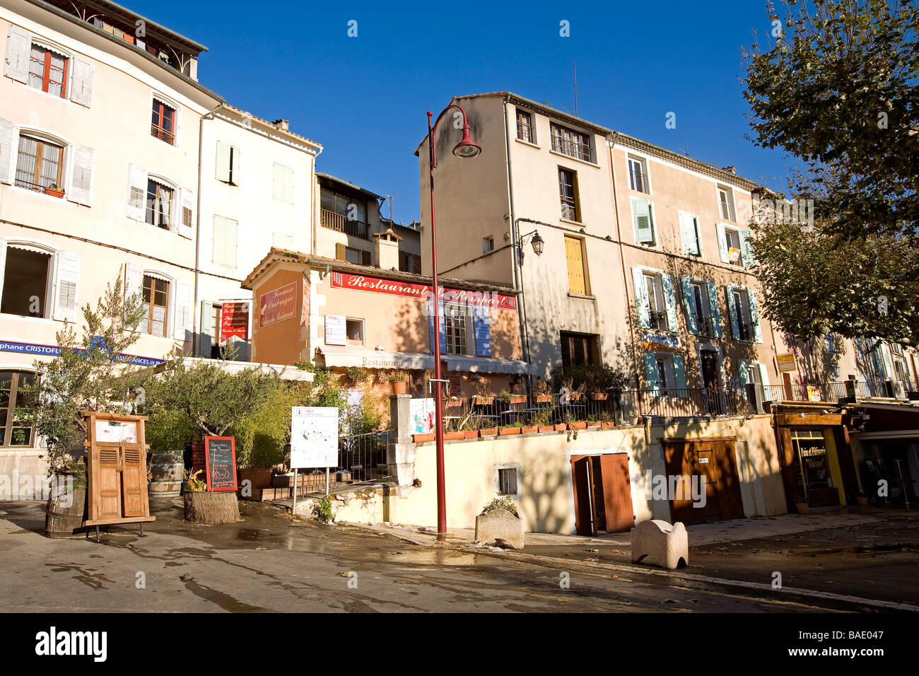 France, Alpes de Haute Provence, riez village Photo Stock - Alamy