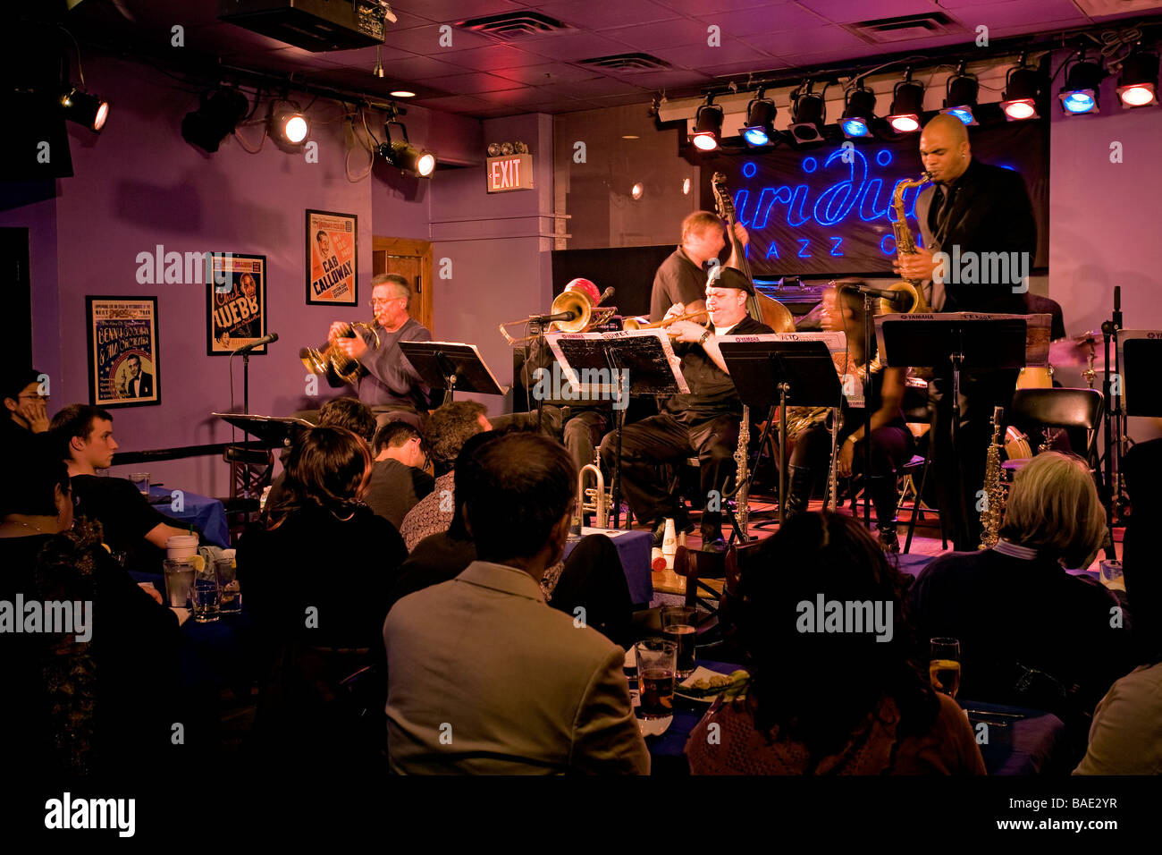 Iridium Jazz Club Banque d'image et photos - Alamy