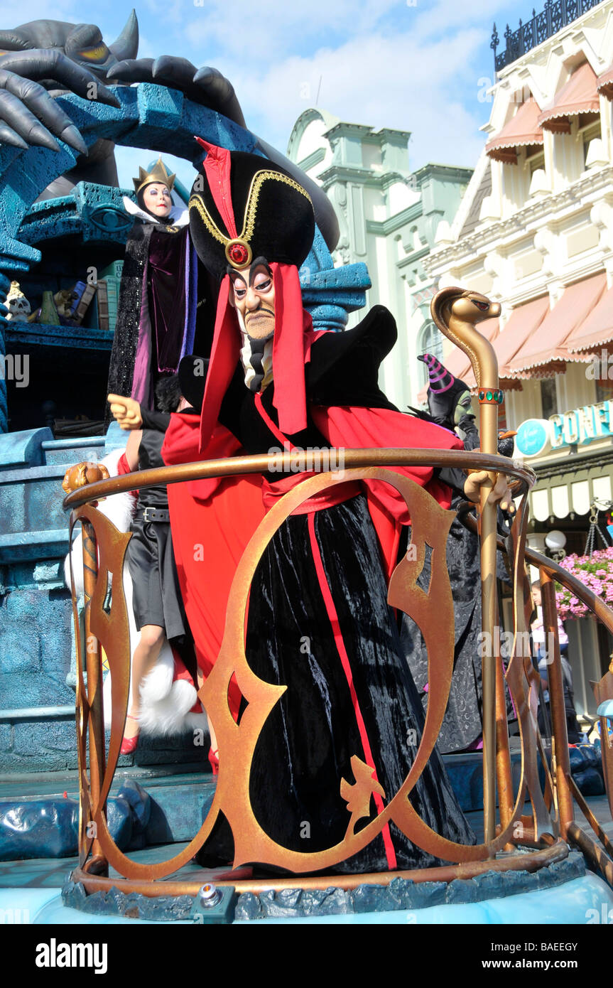 Jafar d'Aladdin de Walt Disney Attractions Magic Kingdom Park Central d ...