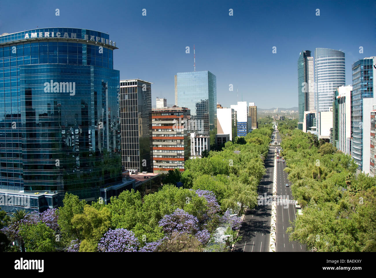 Paseo de la reforma Banque de photographies et d’images à haute ...