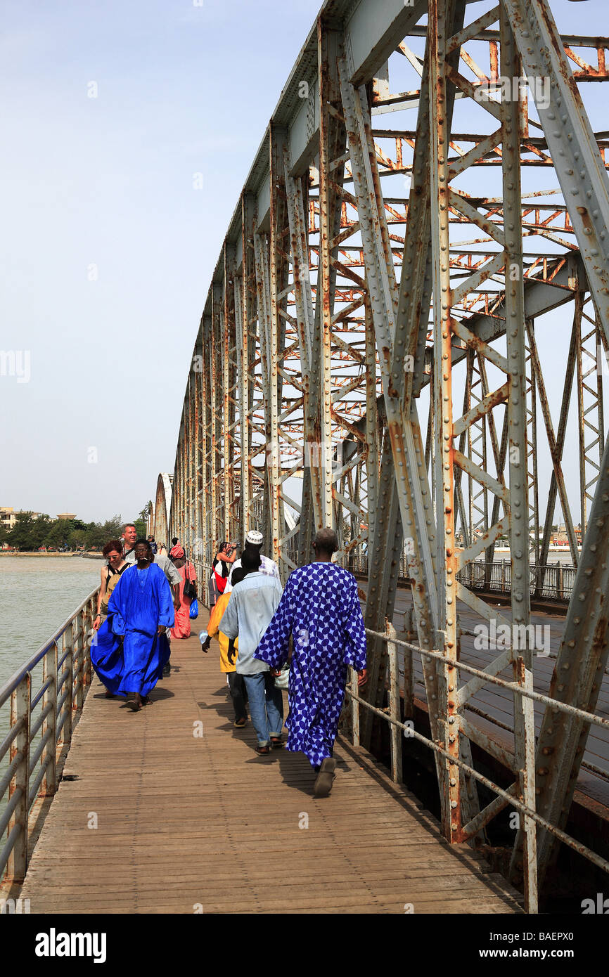 Bridge faidherbe saint louis senegal Banque de photographies et d ...