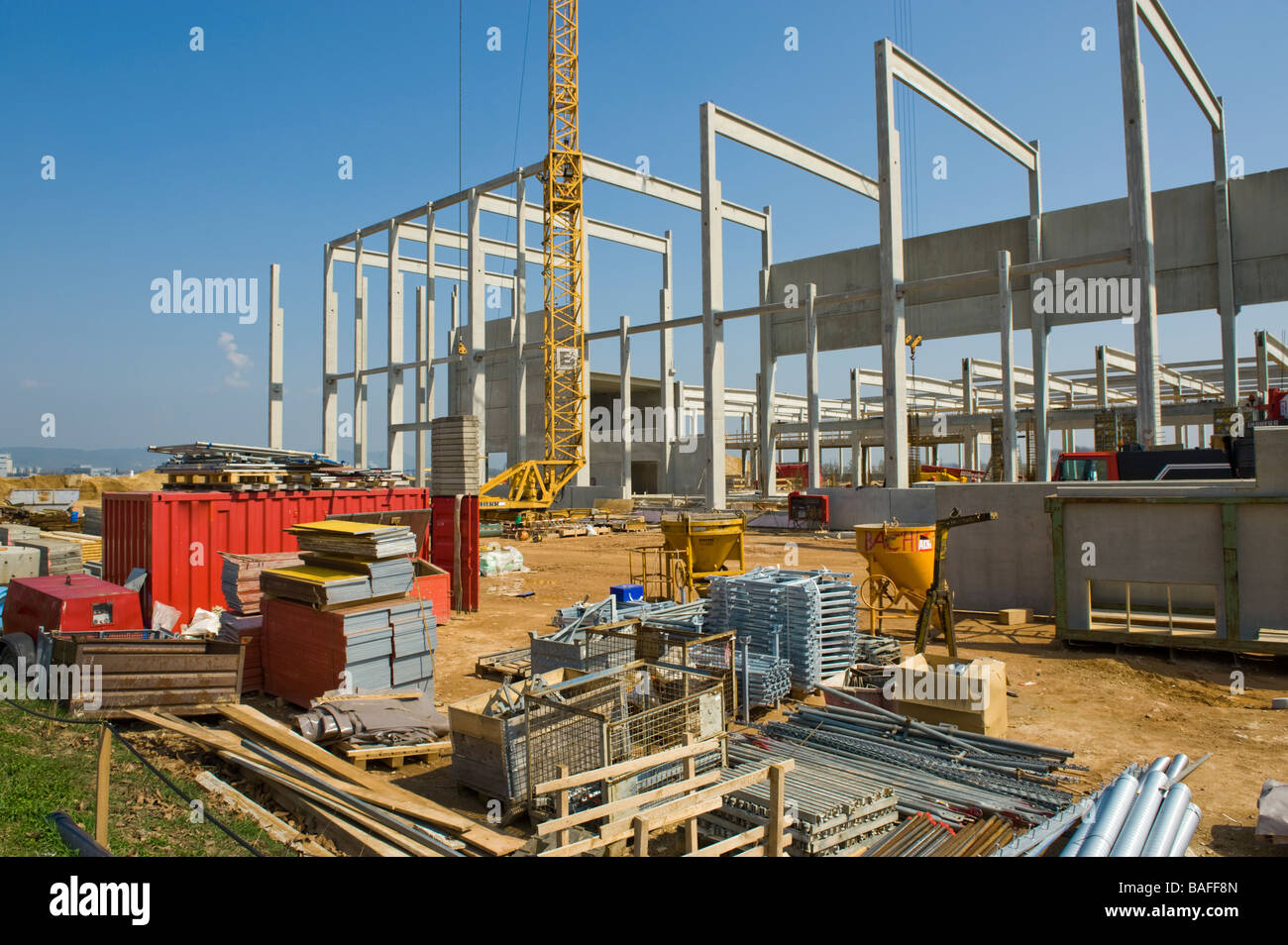 Chantier de construction Banque de photographies et d’images à haute ...