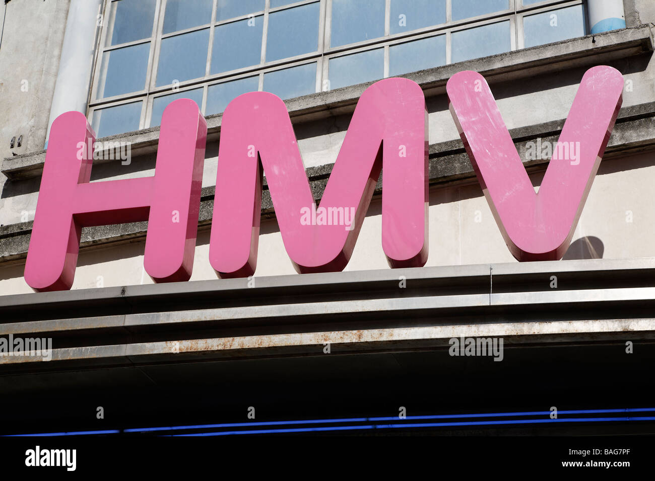 Hmv logo Banque de photographies et d’images à haute résolution - Alamy