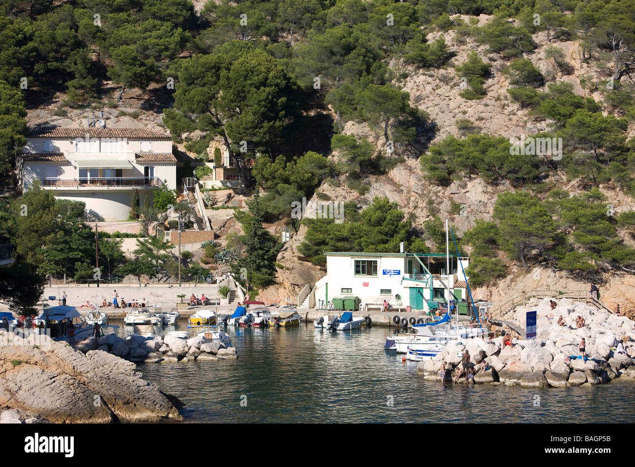 Calanque de mejean Banque de photographies et d’images à haute ...
