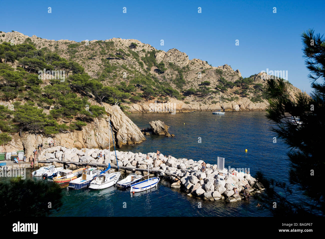 Calanque de mejean Banque de photographies et d’images à haute ...