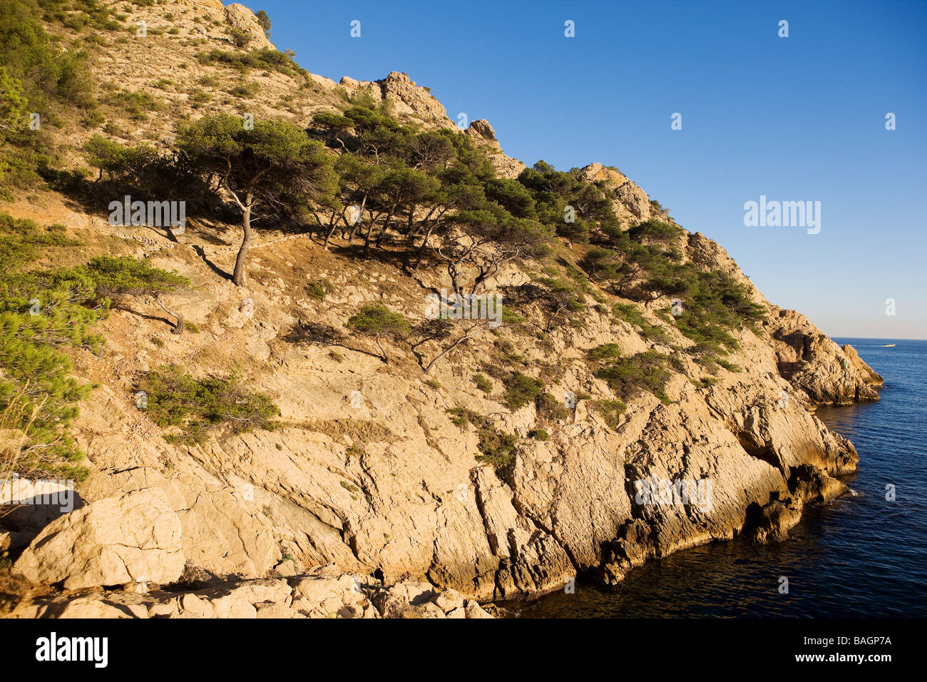 Calanque de mejean Banque de photographies et d’images à haute ...