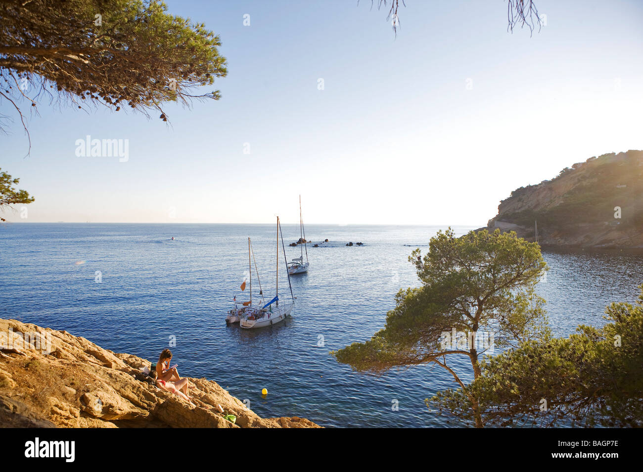 France, Bouches du Rhône, Marseille, la Côte Bleue (la Côte Bleue), la ...