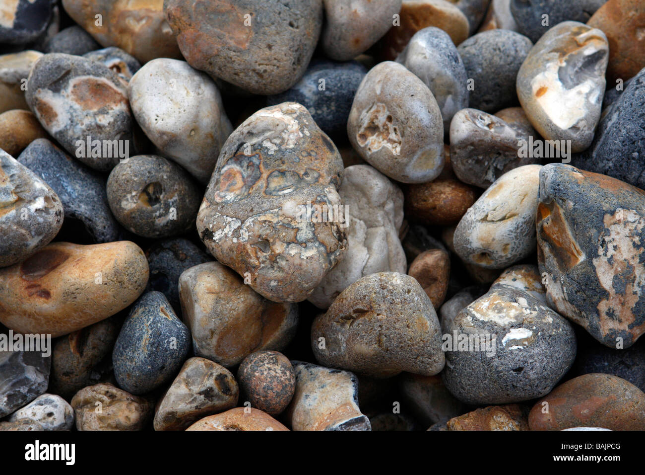 Galets de silex Banque de photographies et d’images à haute résolution - Alamy