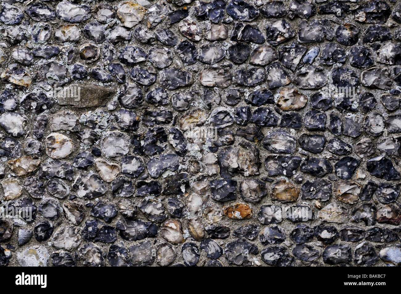 Mur en pierre de silex Banque de photographies et d’images à haute résolution - Alamy