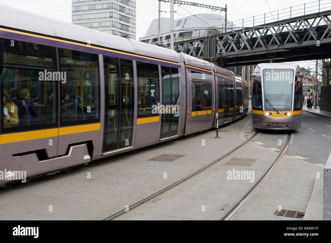 Tramways de dublin Banque de photographies et d’images à haute ...
