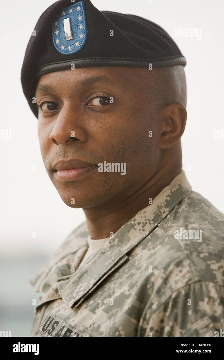 African soldier Banque de photographies et d’images à haute résolution ...