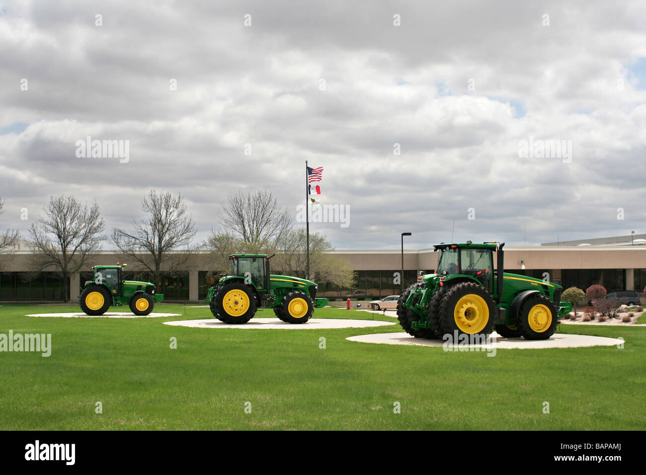 Usine de montage de tracteur John Deere Waterloo Iowa Photo Stock - Alamy
