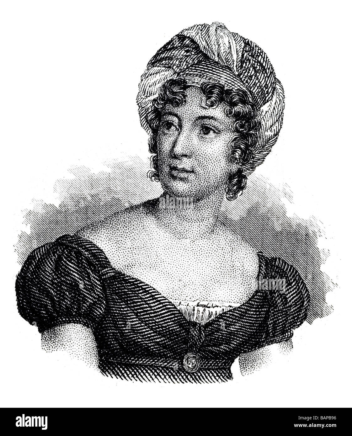 Anne louise de stael Banque d'images détourées - Alamy