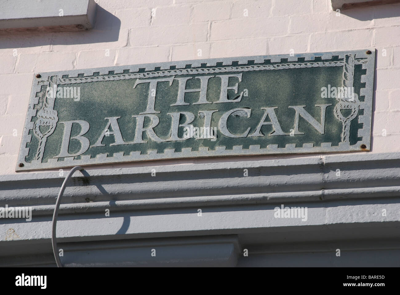 The old plymouth barbican Banque de photographies et d’images à haute ...