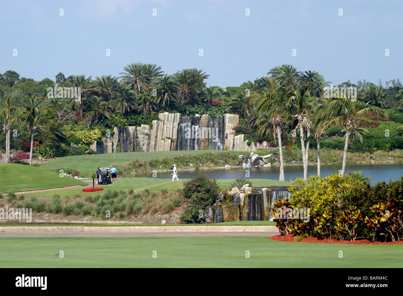Donald trump avec club de golf Banque de photographies et d’images à ...