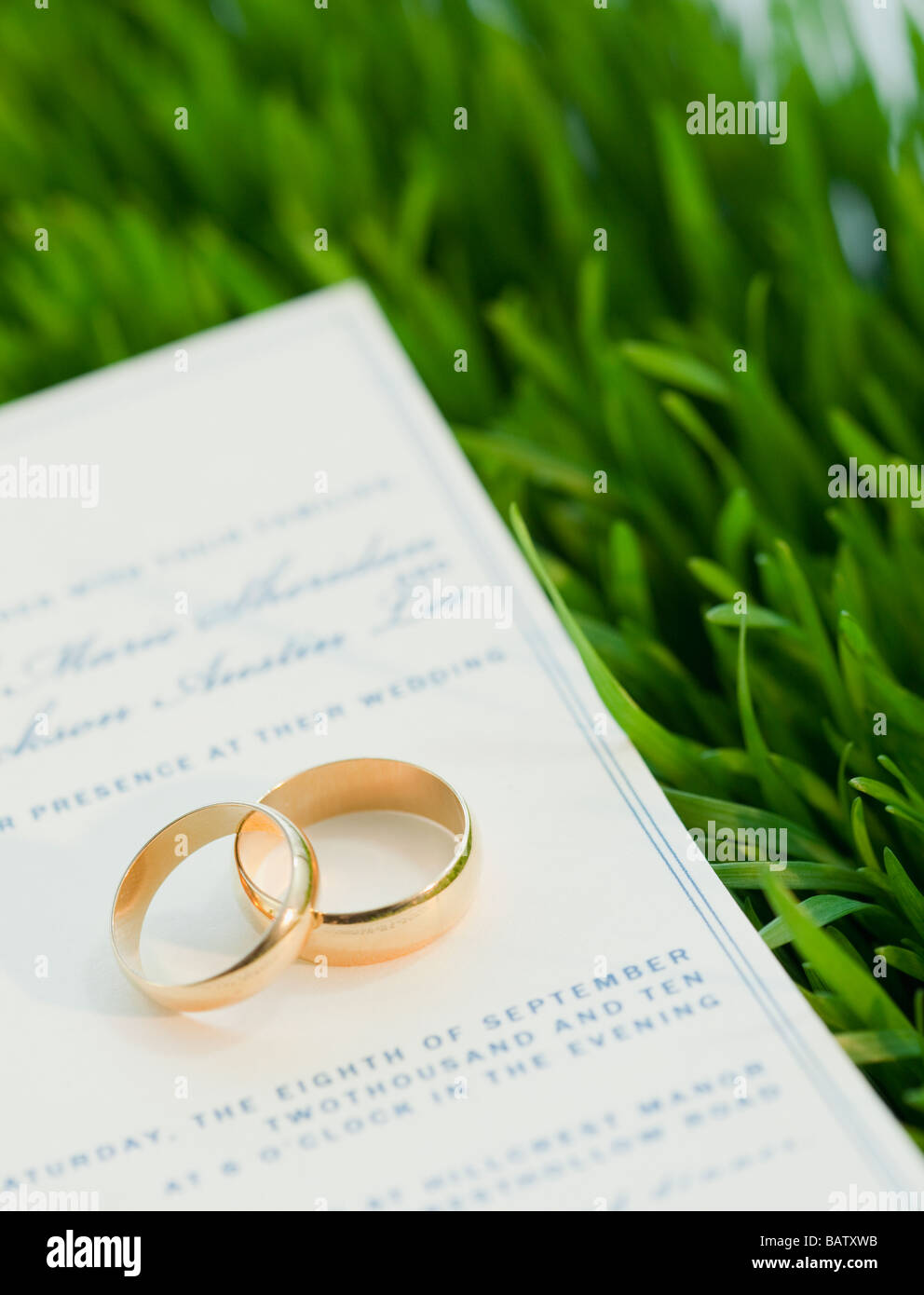 Certificat de mariage Banque de photographies et d’images à haute résolution - Alamy