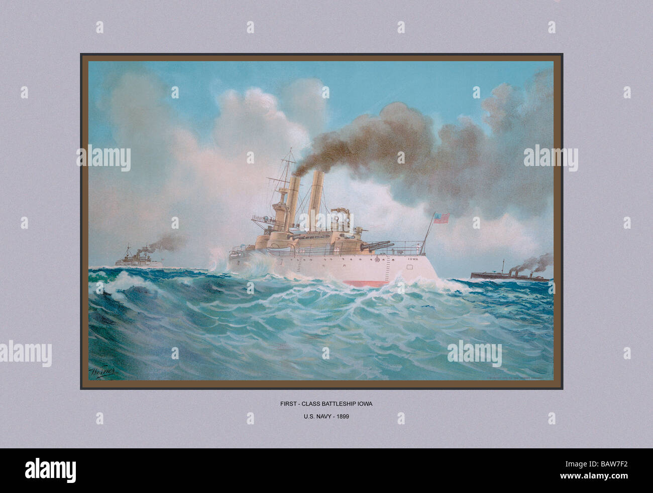 Cuirassé de classe iowa Banque de photographies et d’images à haute ...