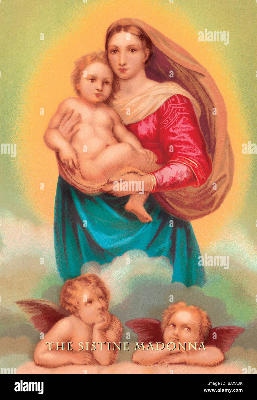 La madone sixtine Banque de photographies et d’images à haute ...