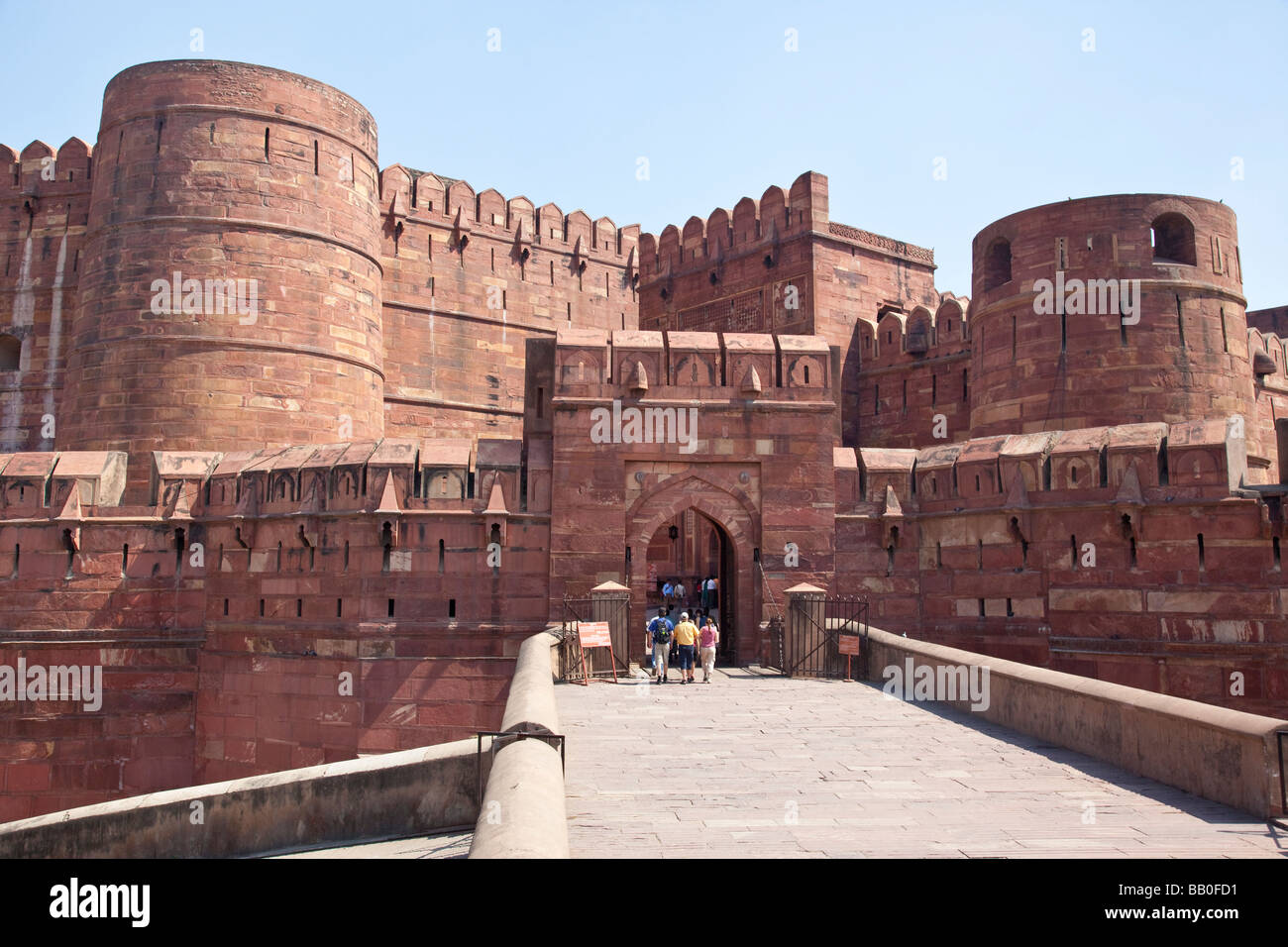 Agra red fort main gate Banque de photographies et d’images à haute ...