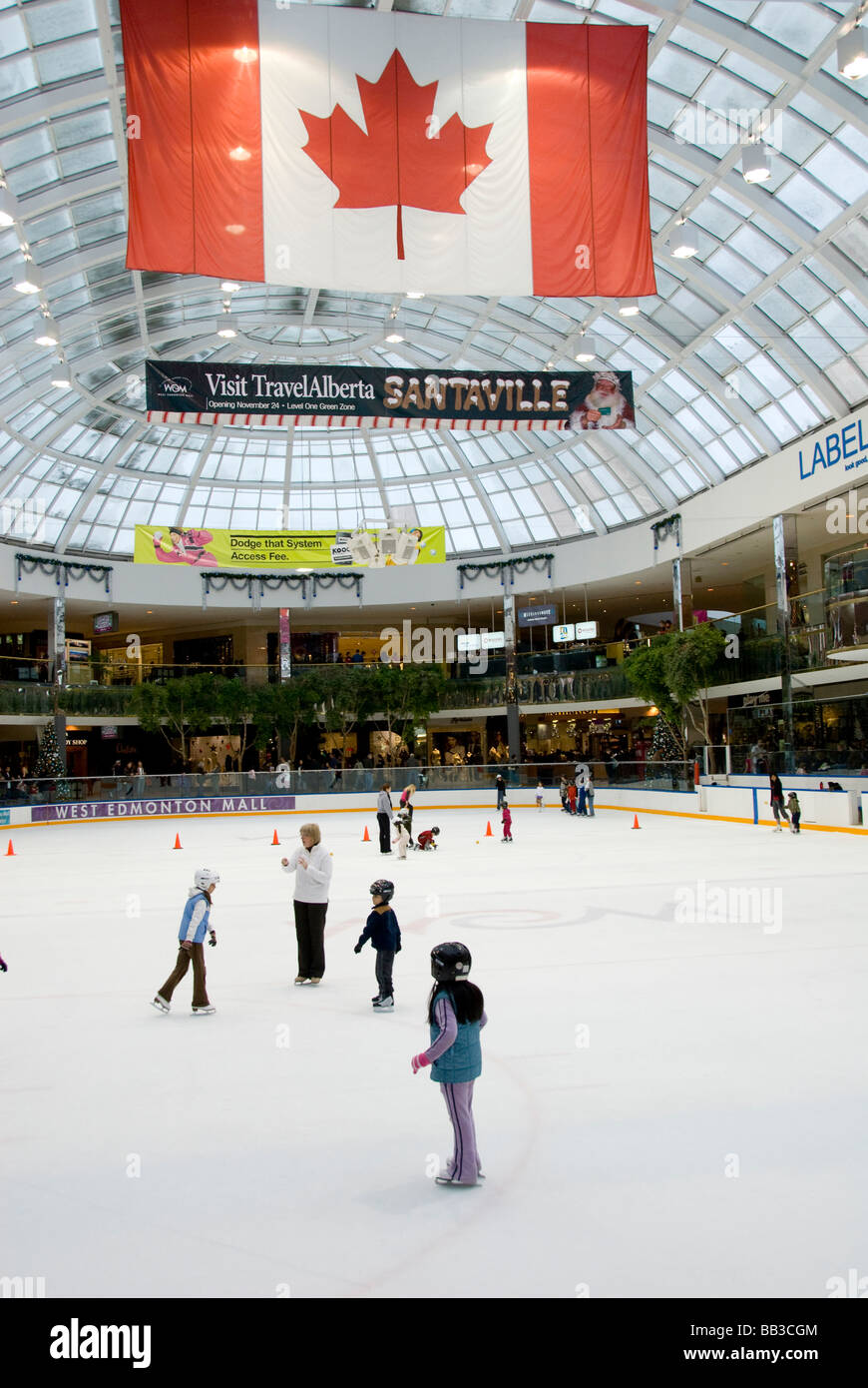 West edmonton mall patinage artistique Banque de photographies et d ...