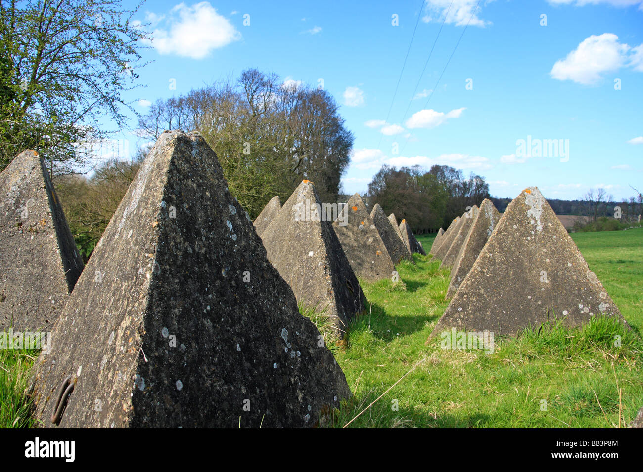 Anti tank blocks Banque de photographies et d’images à haute résolution ...