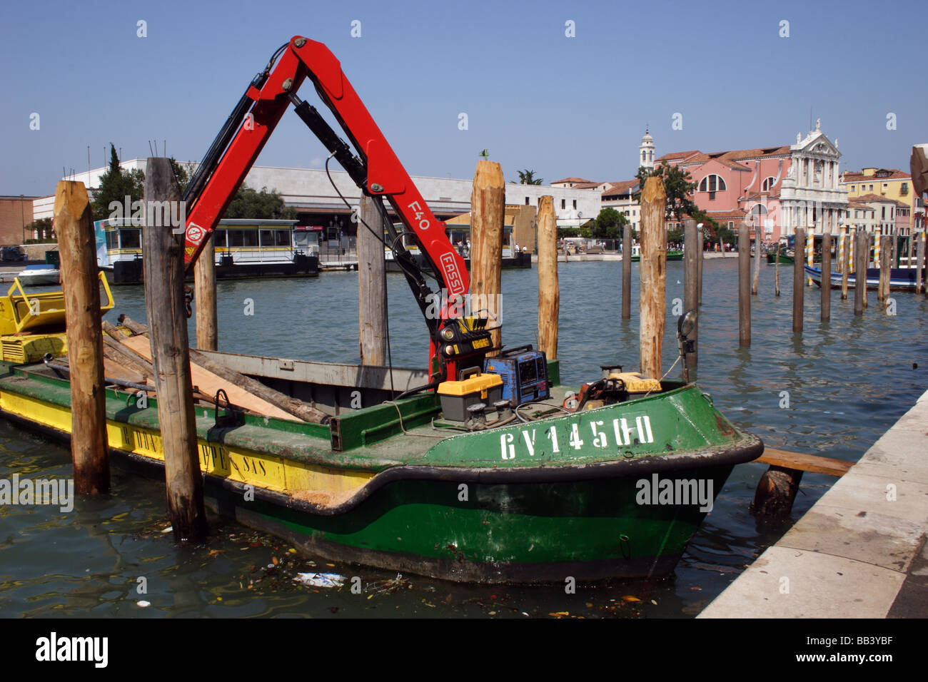 Eau travail patrimoine venise Banque de photographies et d’images à ...