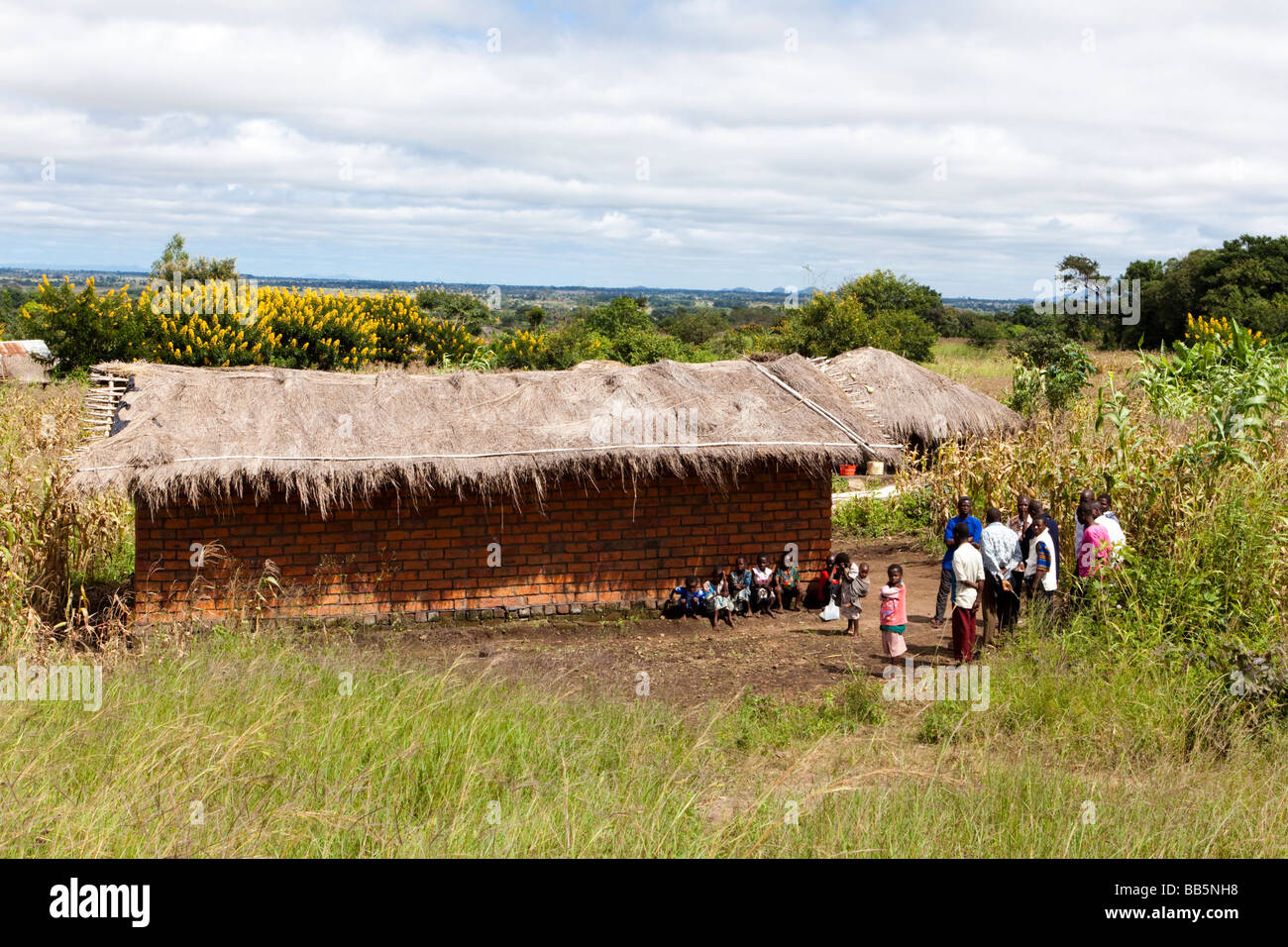 African village church Banque de photographies et d’images à haute ...
