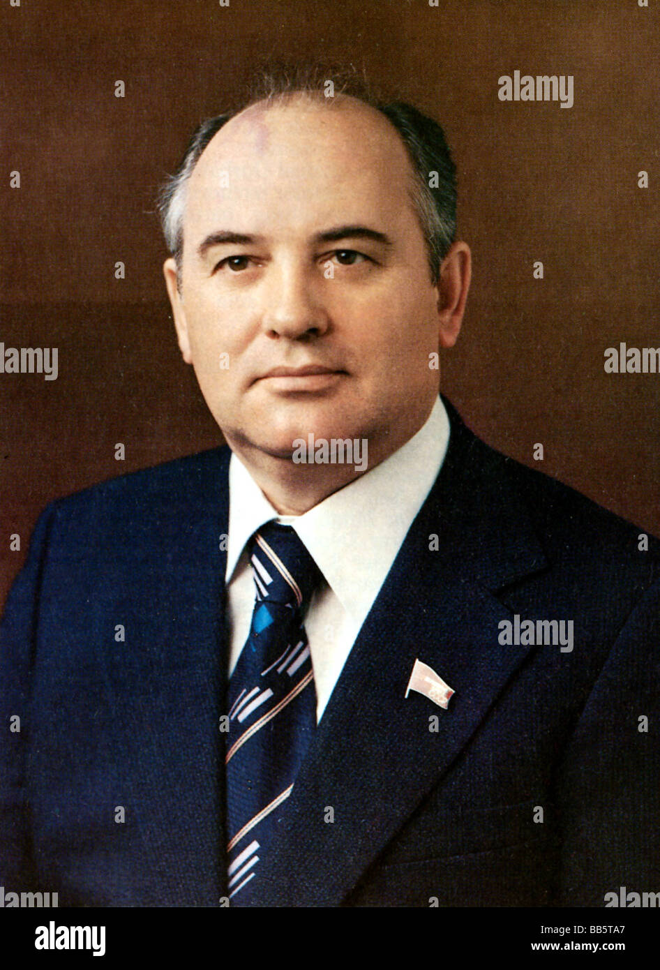 Gorbatchev, Mikhail, * 2.3.1931, politicien soviétique (KPdSU ...
