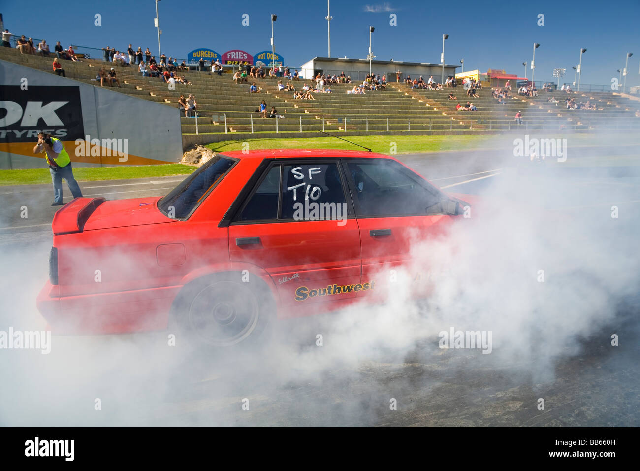 Piste de dragsters Banque de photographies et d’images à haute ...