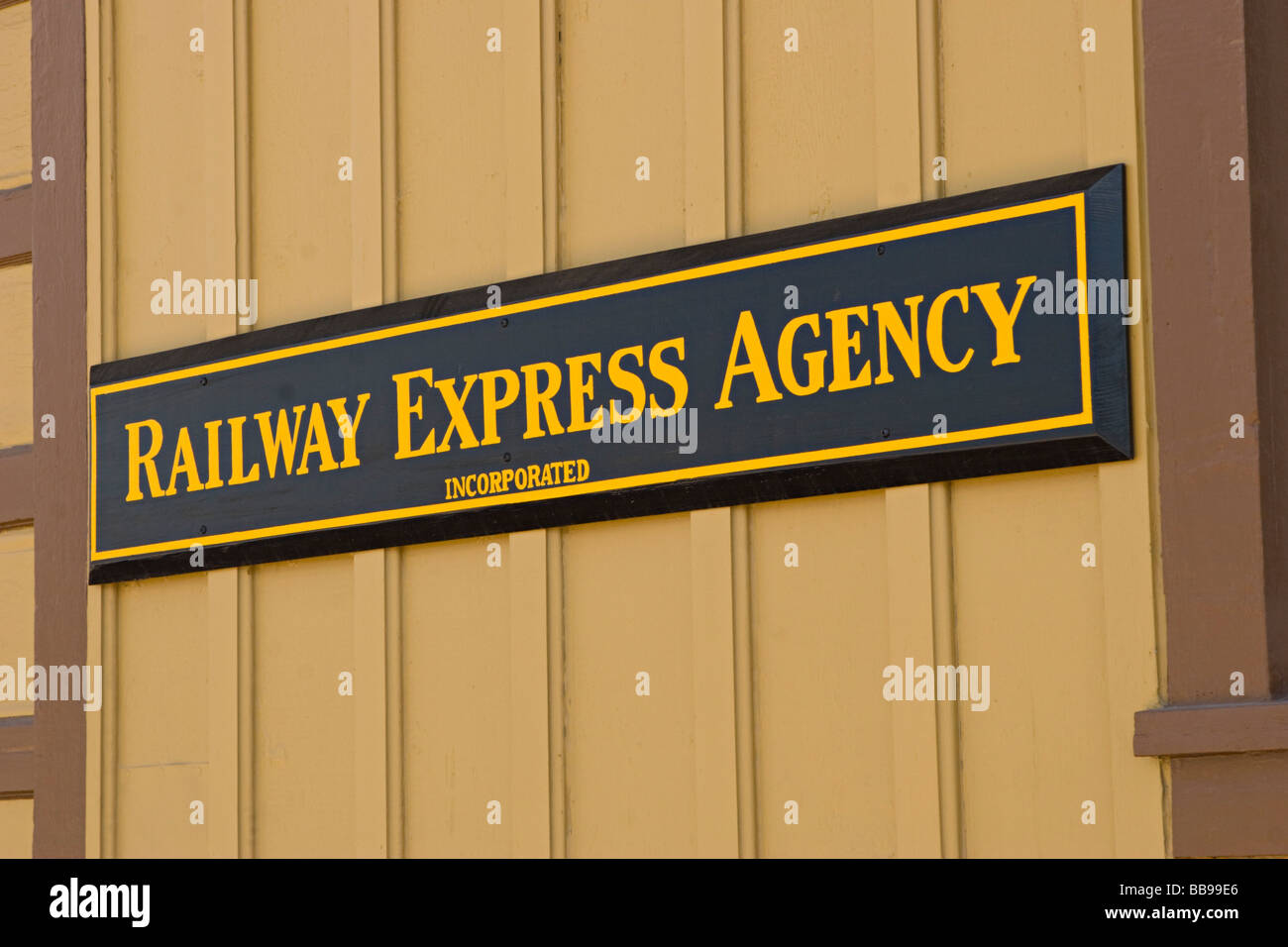 Railway express agency Banque de photographies et d’images à haute ...