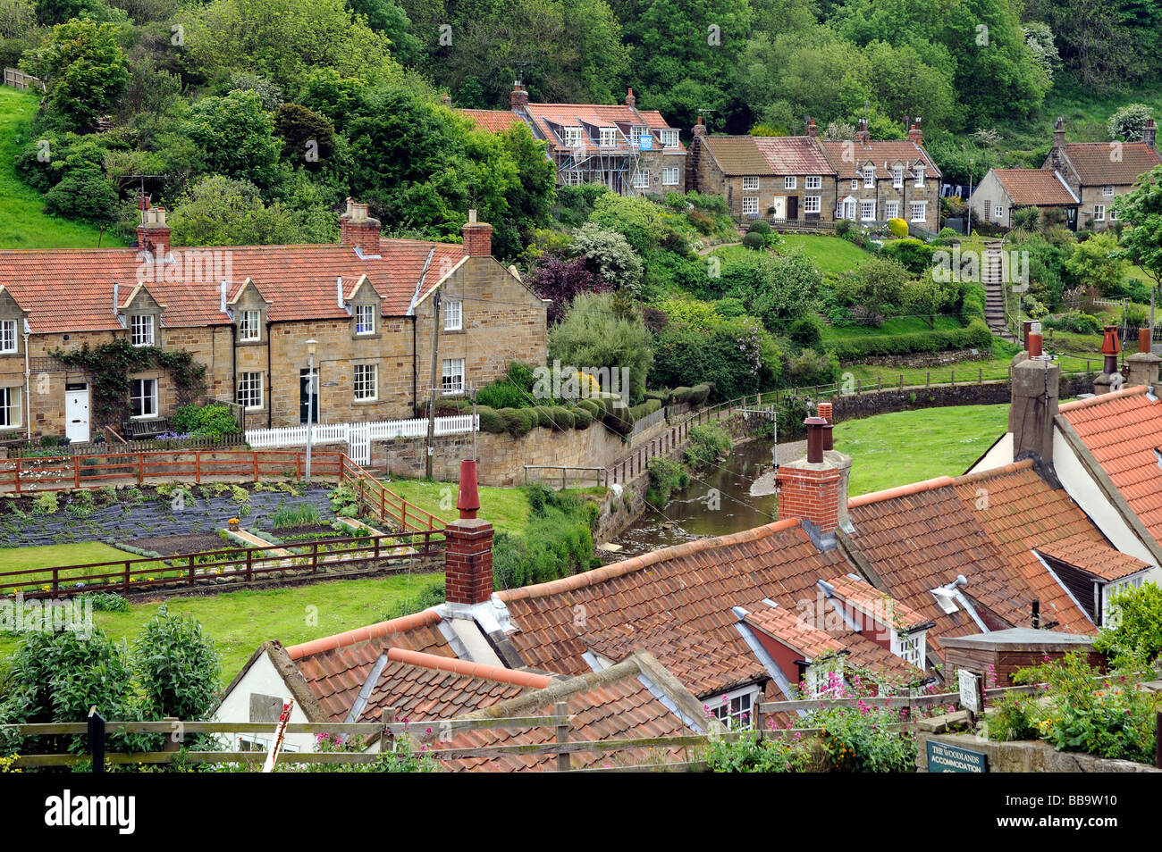 Sandsend village Banque de photographies et d’images à haute résolution ...