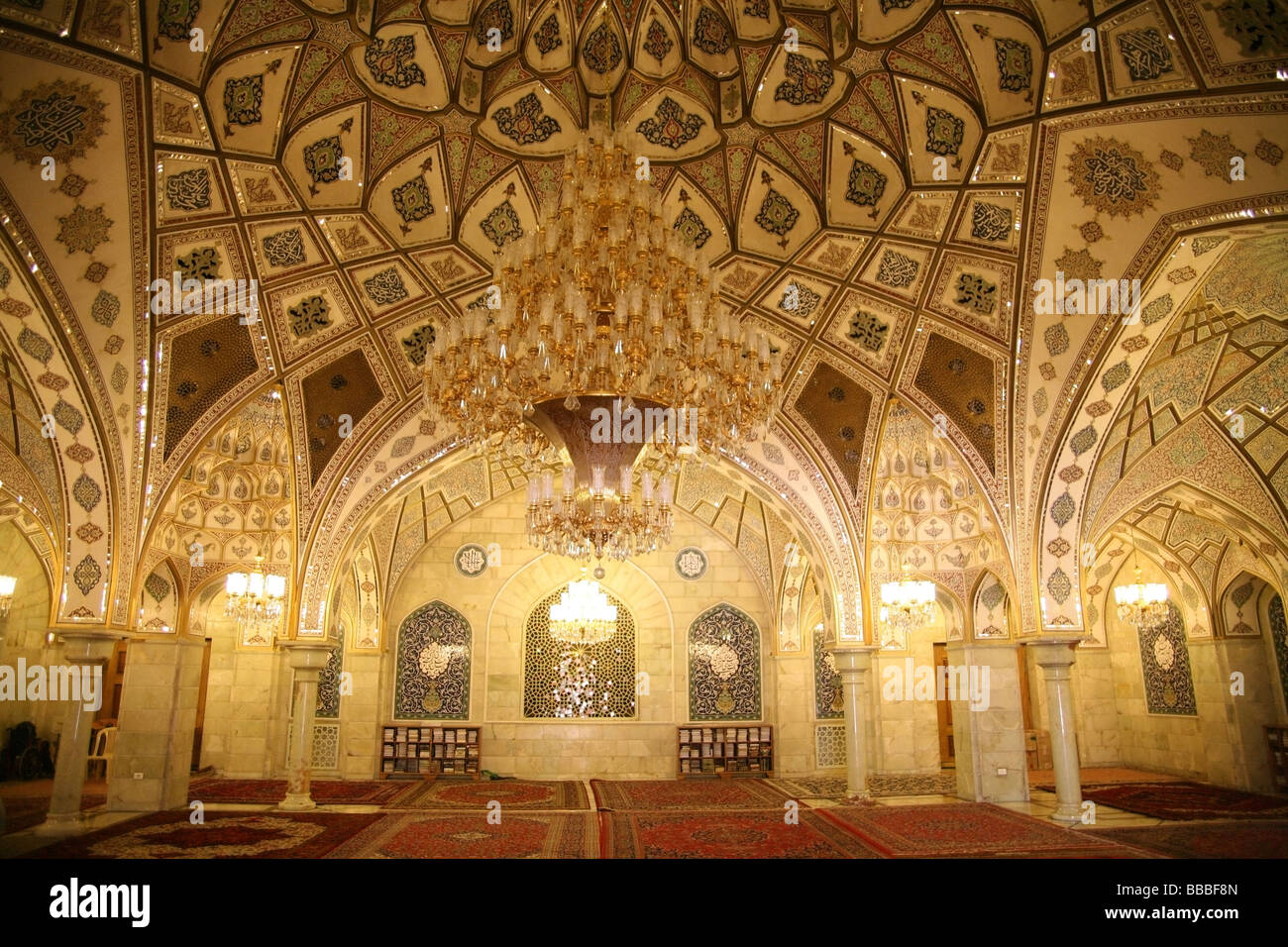 Sayyida Ruqayya Damas mosquée intérieur Photo Stock - Alamy