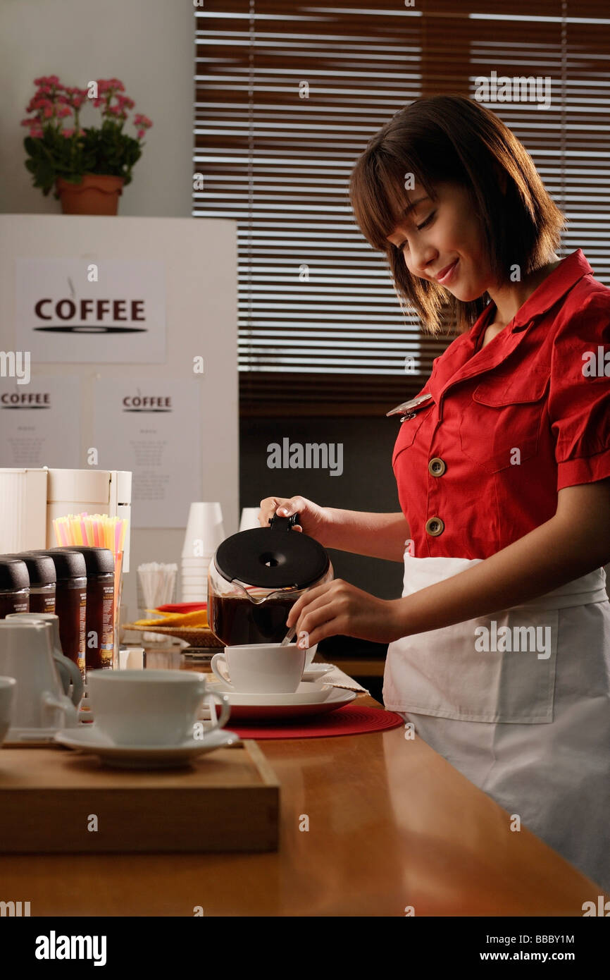 Serveuse diner Banque de photographies et d’images à haute résolution ...