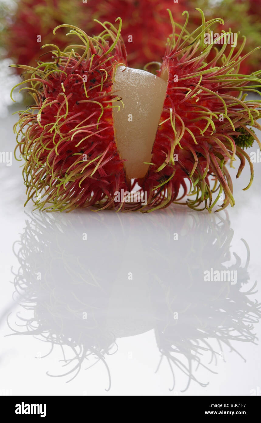 Gros plan de ramboutan Banque de photographies et d’images à haute ...