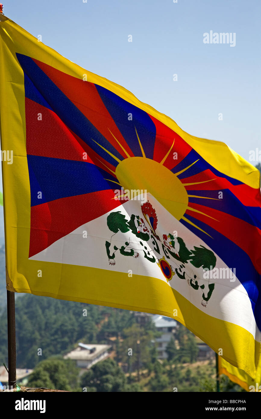 Drapeau tibet tibetain Banque de photographies et d’images à haute ...