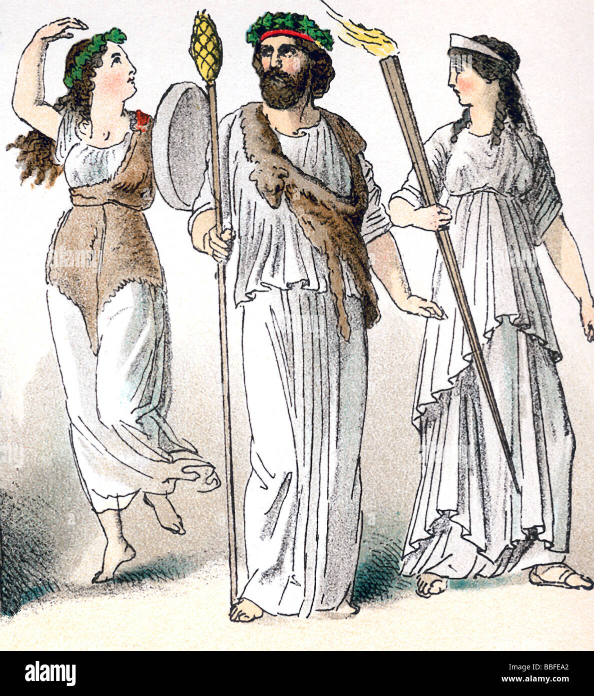 Vêtements pretresse grecs anciens Banque de photographies et d’images à ...