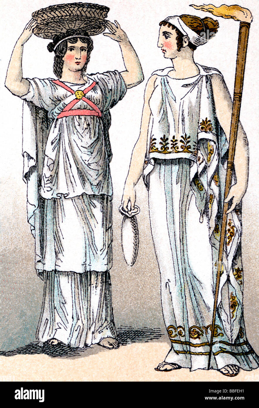 Greek priestess Banque de photographies et d’images à haute résolution ...