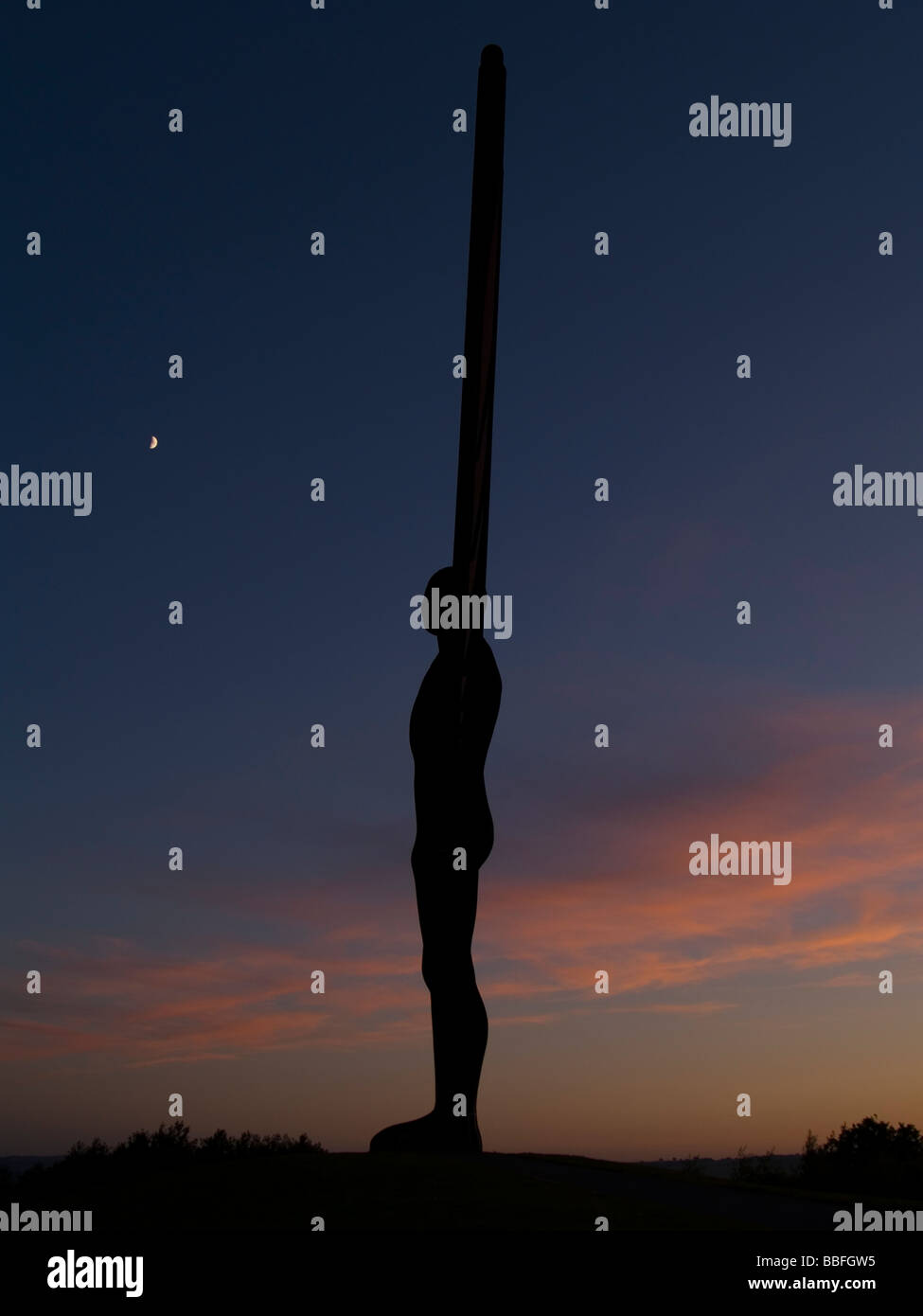 Ange de la silhouette du nord Banque de photographies et d’images à ...