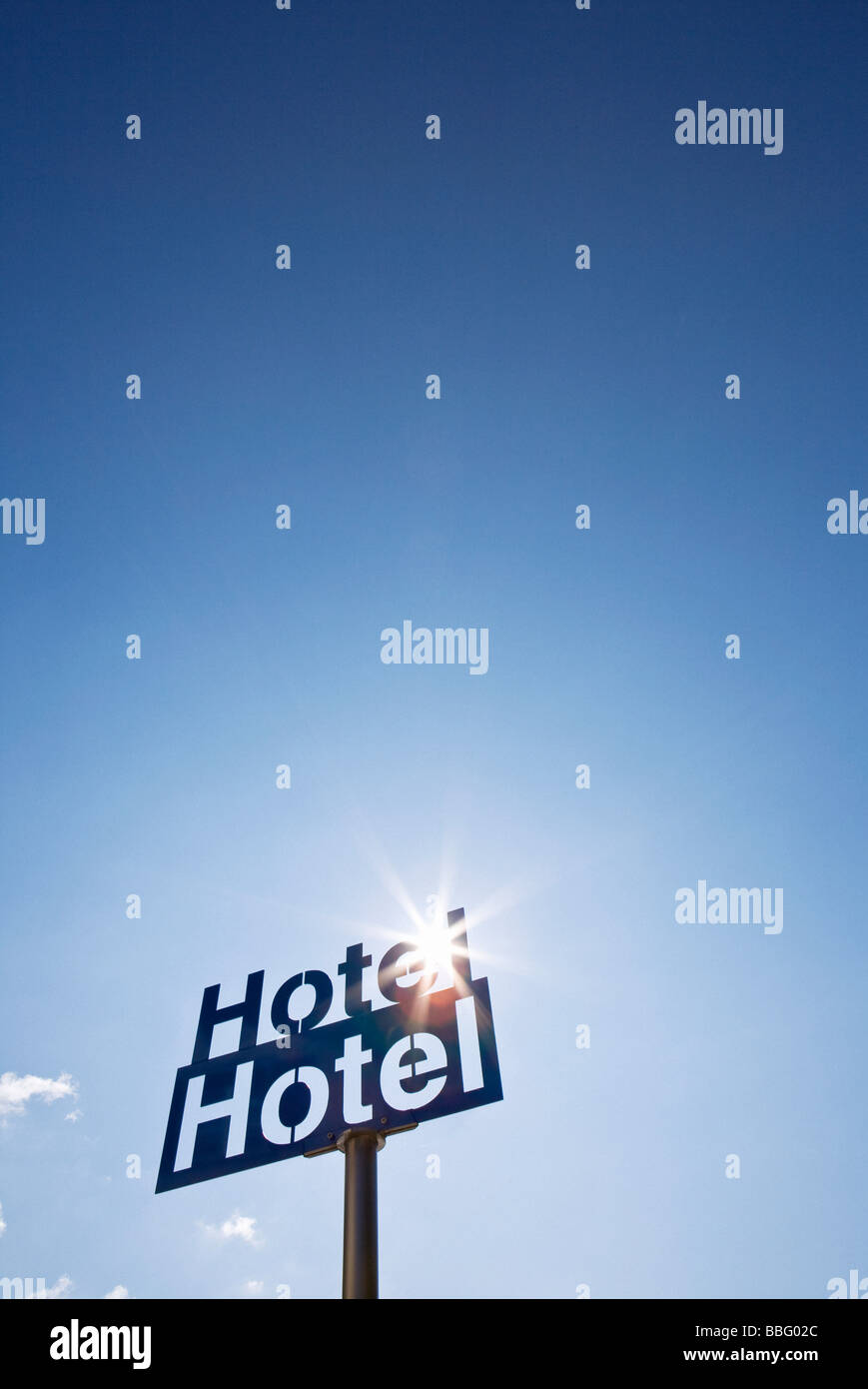 Hotel sign Banque de photographies et d’images à haute résolution - Alamy