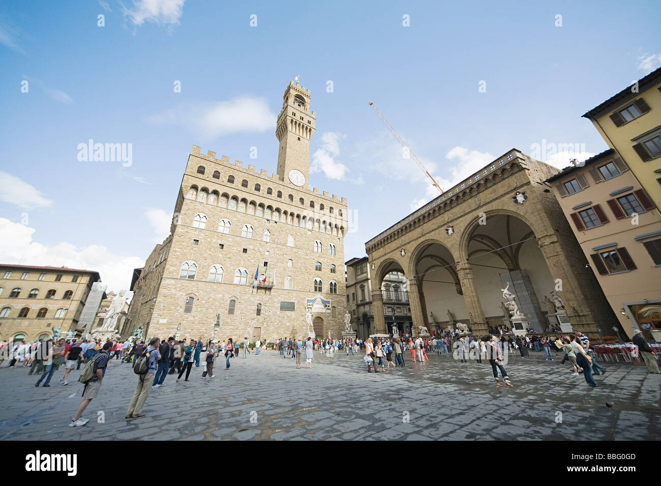 Piazza della signoria Banque de photographies et d’images à haute ...