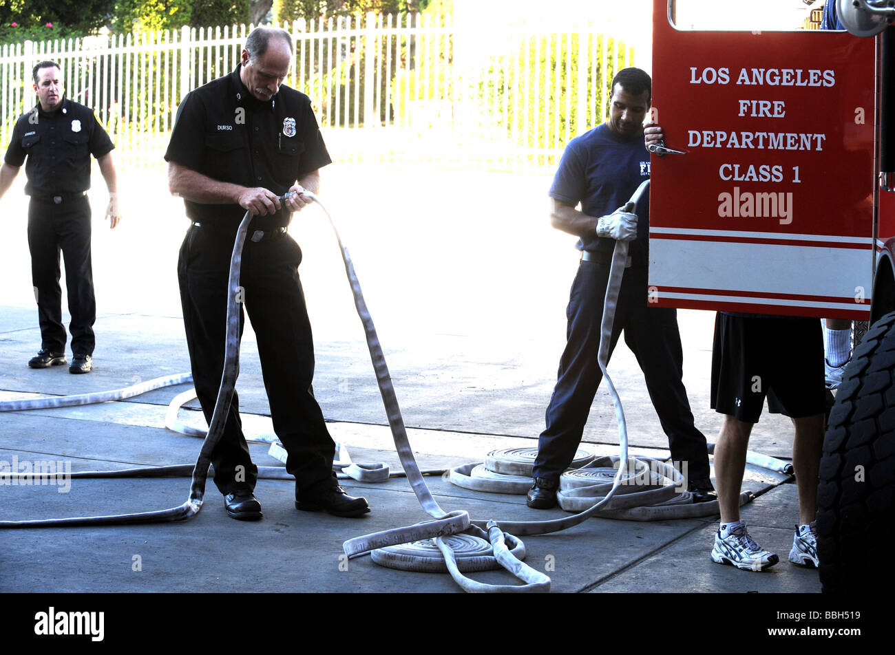 Los angeles fire department building Banque de photographies et d ...