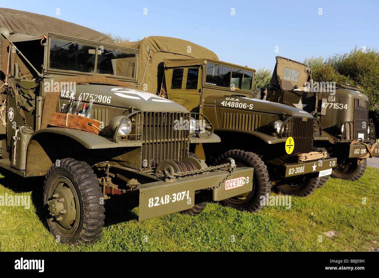 Gmc second world war us army truck Banque de photographies et d’images à haute résolution - Alamy