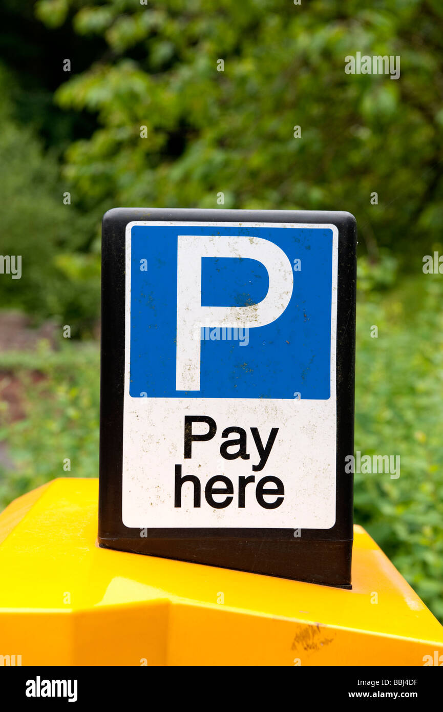 Distributeur de tickets de parking Banque de photographies et d’images ...