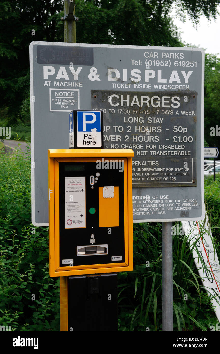 Distributeur de tickets de parking Banque de photographies et d’images ...