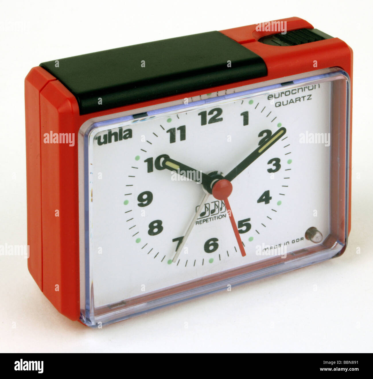 Horloges, réveil Ruhla-Eurochron quartz, calibre 62-22, fabriqué par ...