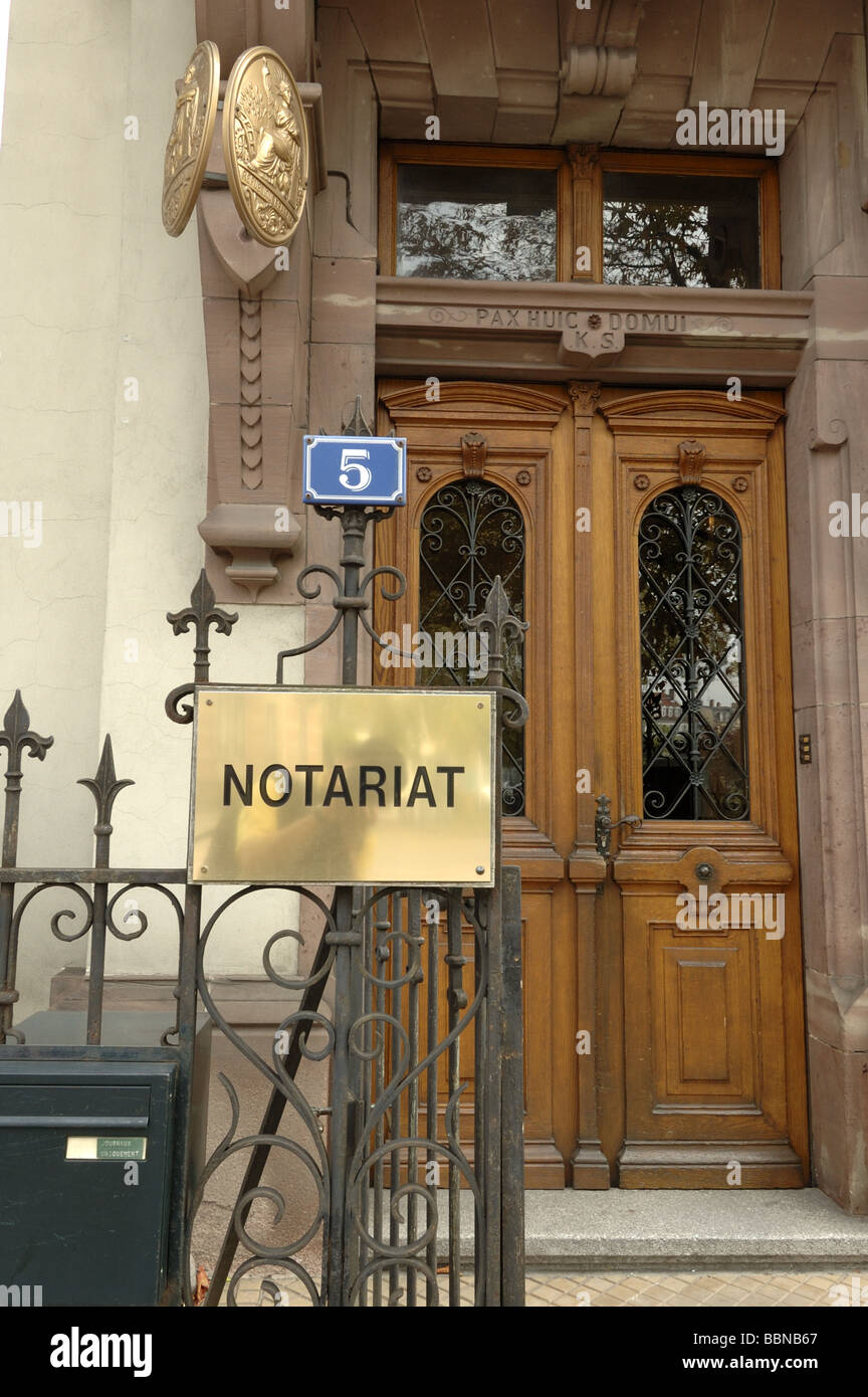 Notaire france Banque de photographies et d’images à haute résolution ...