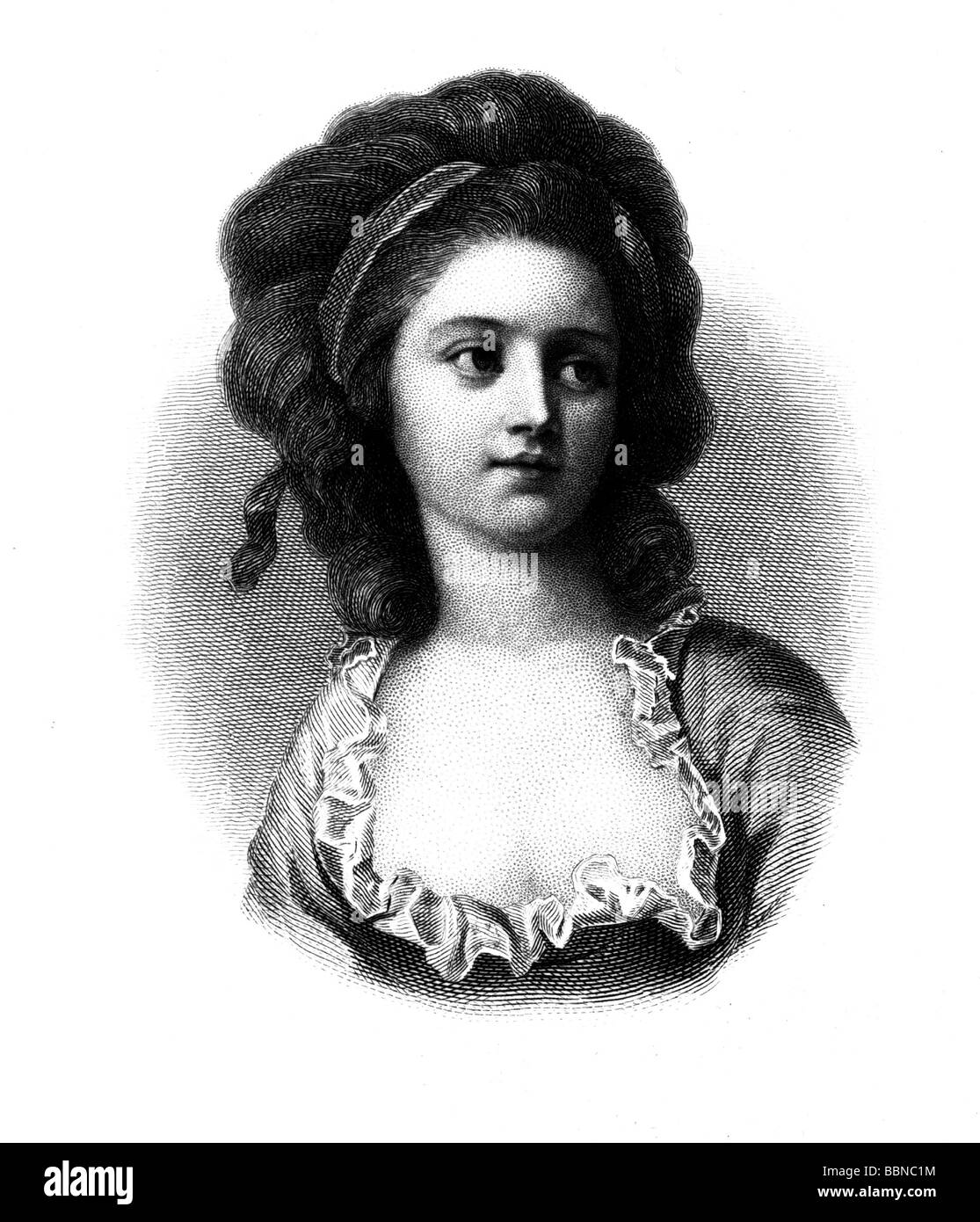 Artistes fille louise lebrun Banque de photographies et d’images à ...