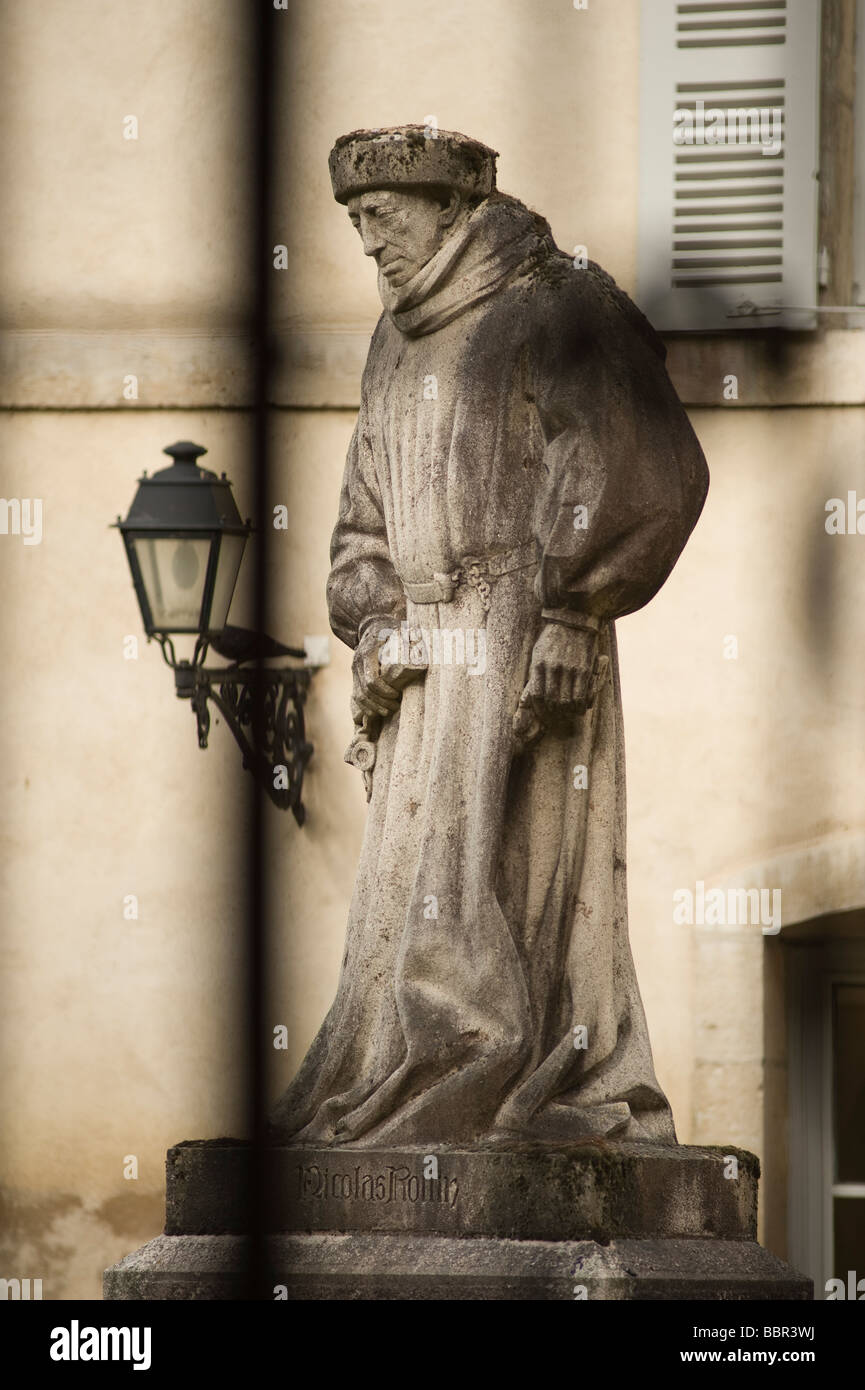 Statue nicolas rolin Banque de photographies et d’images à haute ...