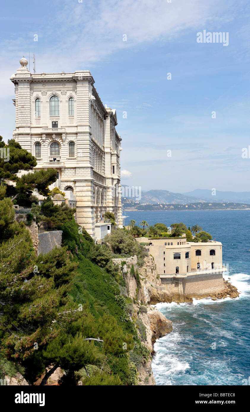 Musée Océanographique de Monaco, construit en 1910 par le Prince Albert ...