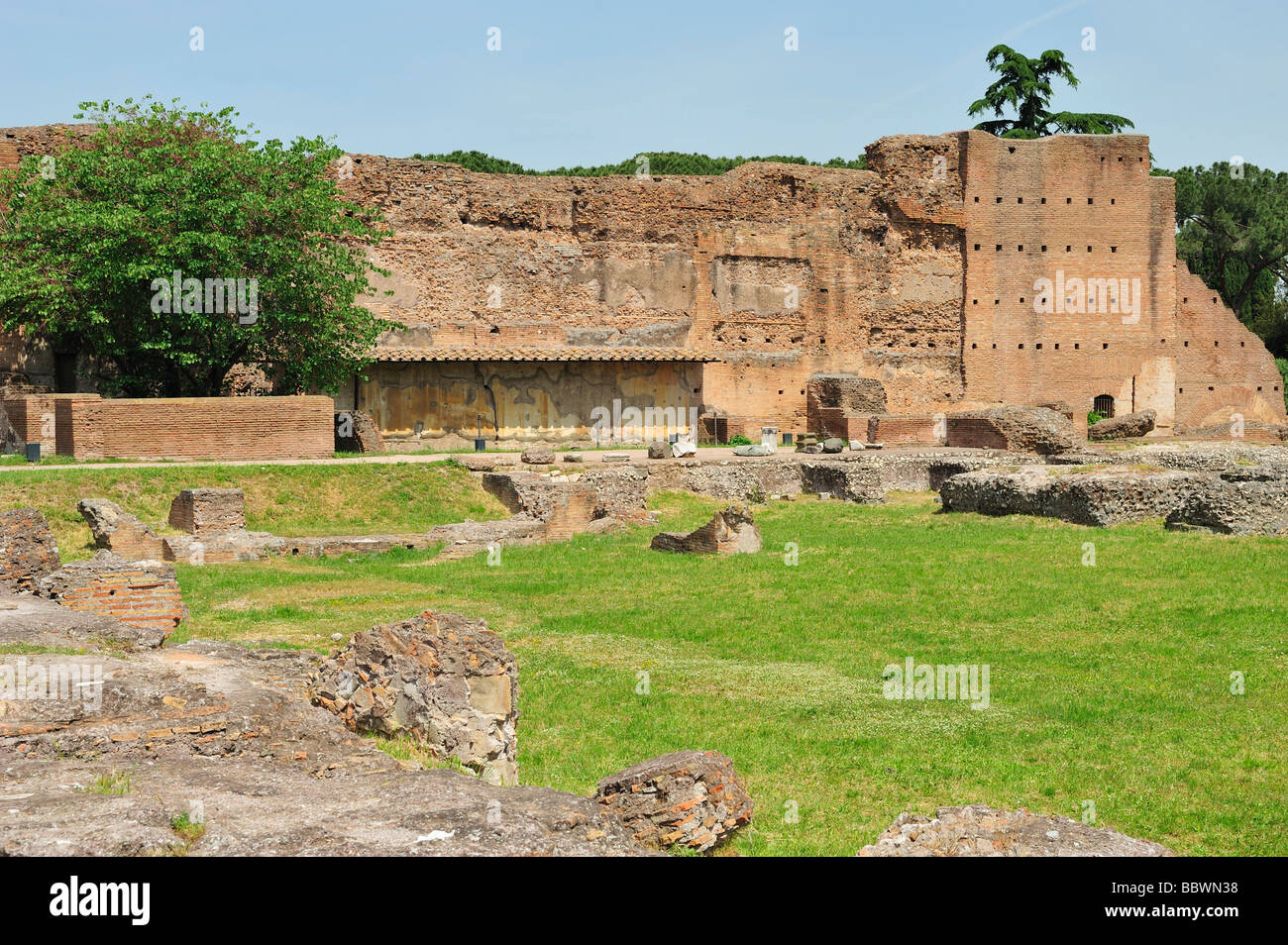 Domus flavia palatine hill Banque de photographies et d’images à haute ...
